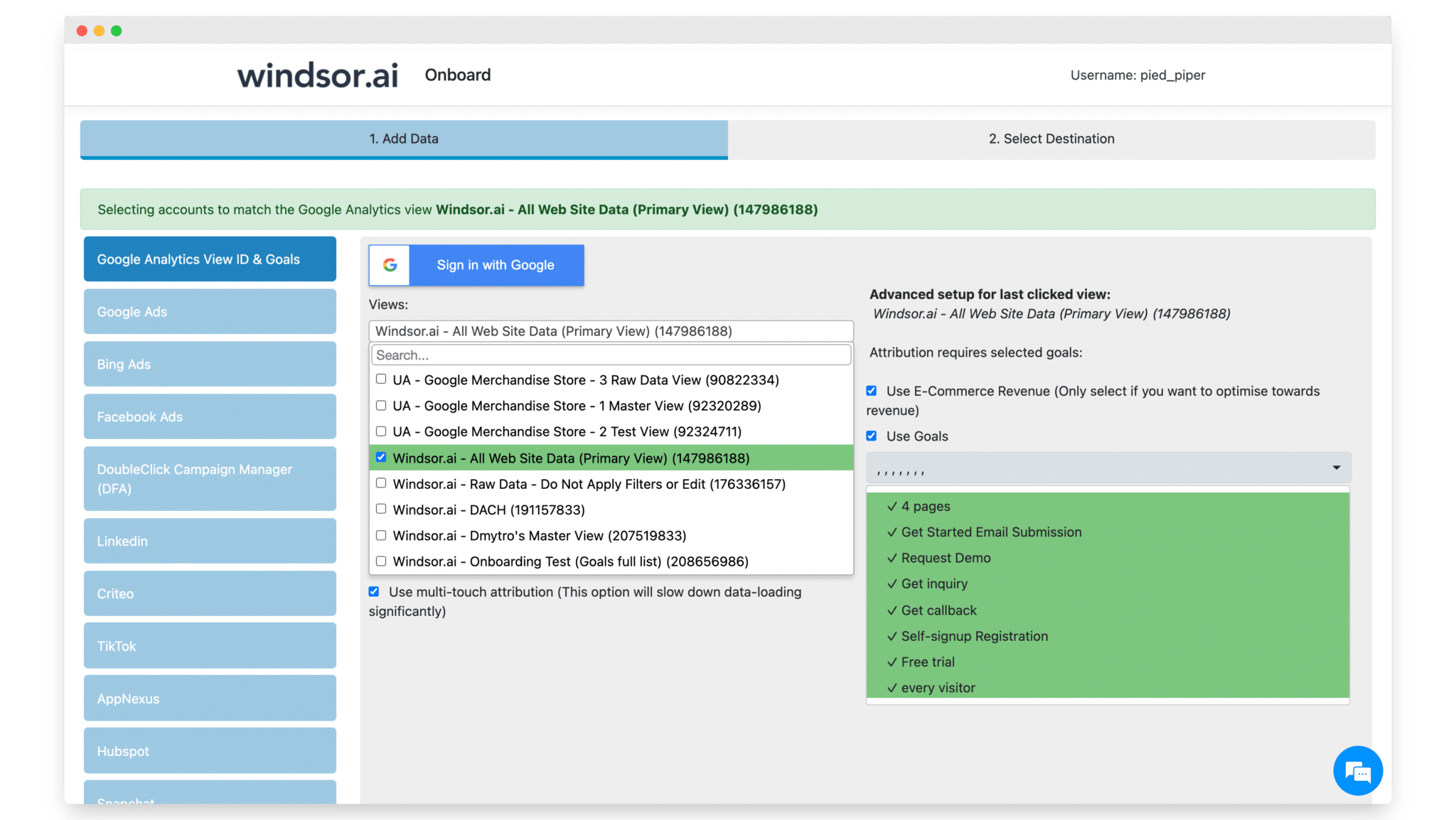 How to get your analytics, CRM and media data into BigQuery