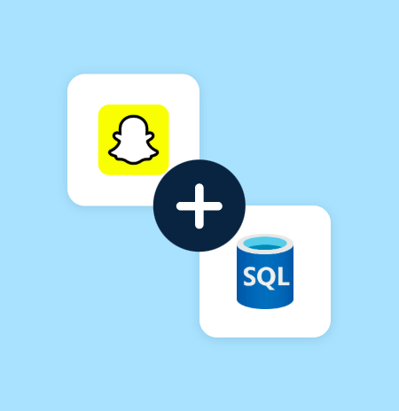 Connect Snapchat to Azure SQL • Integration for Automated Reports